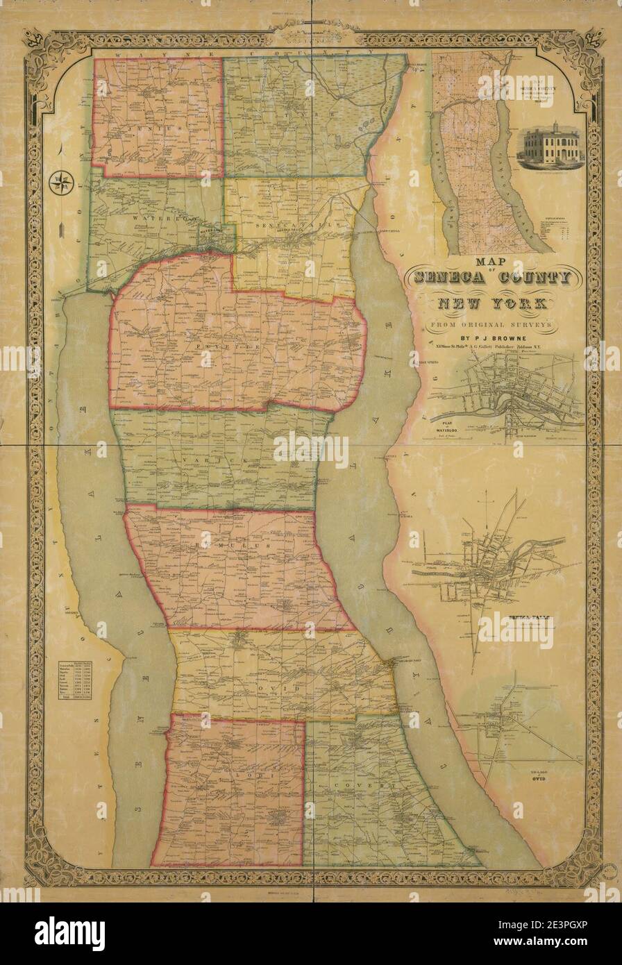 Seneca County Parcel Map at Claudia Aunger blog