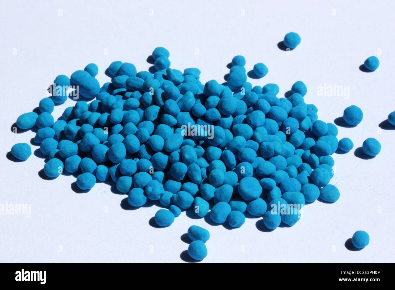 powder food colors on a white background Stock Photo - Alamy