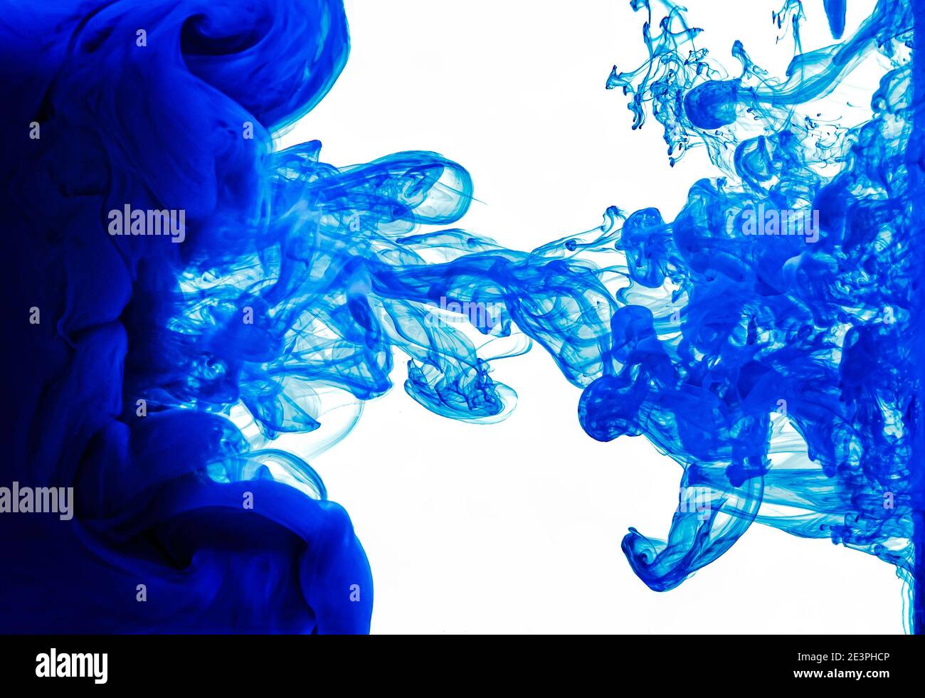 Abstract blue background. Splash of paint Stock Photo - Alamy