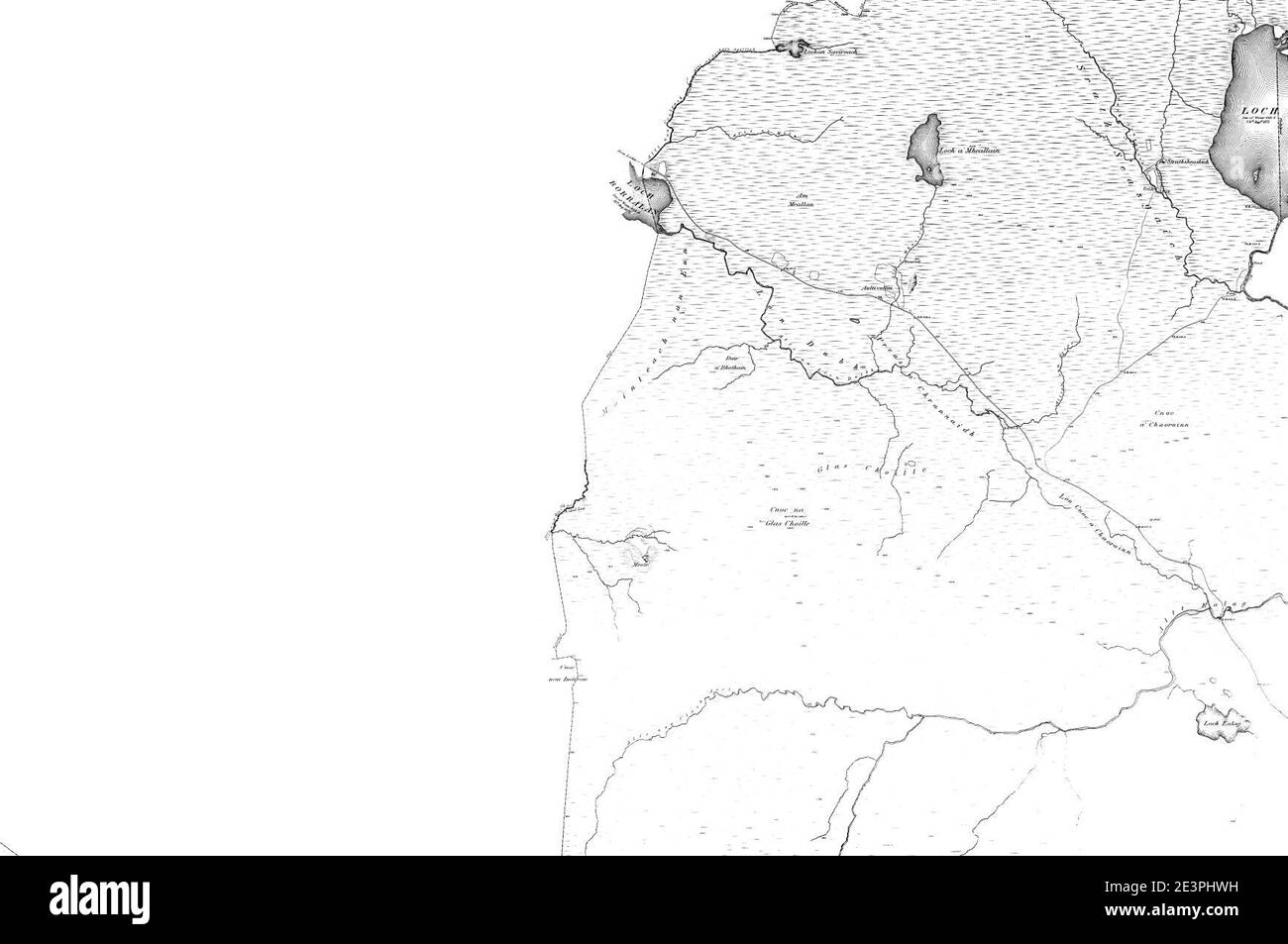 Map of cromarty Cut Out Stock Images & Pictures - Alamy