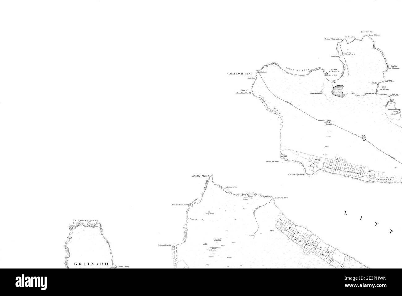 Cromarty map Cut Out Stock Images & Pictures - Alamy