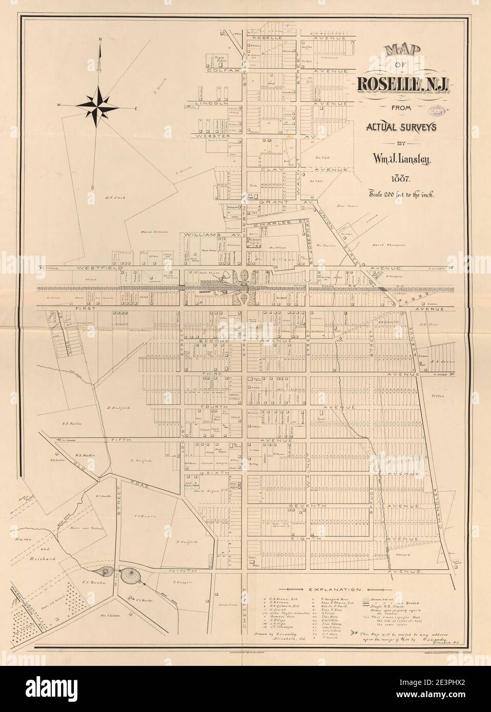 Map Of Roselle New Jersey at Eva Gopinko blog