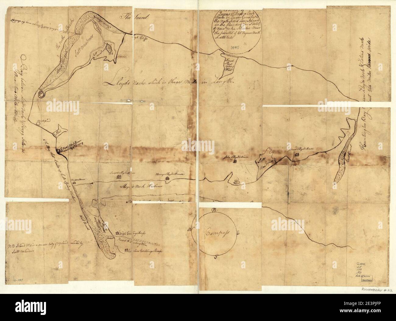 Map of queens hi-res stock photography and images - Alamy