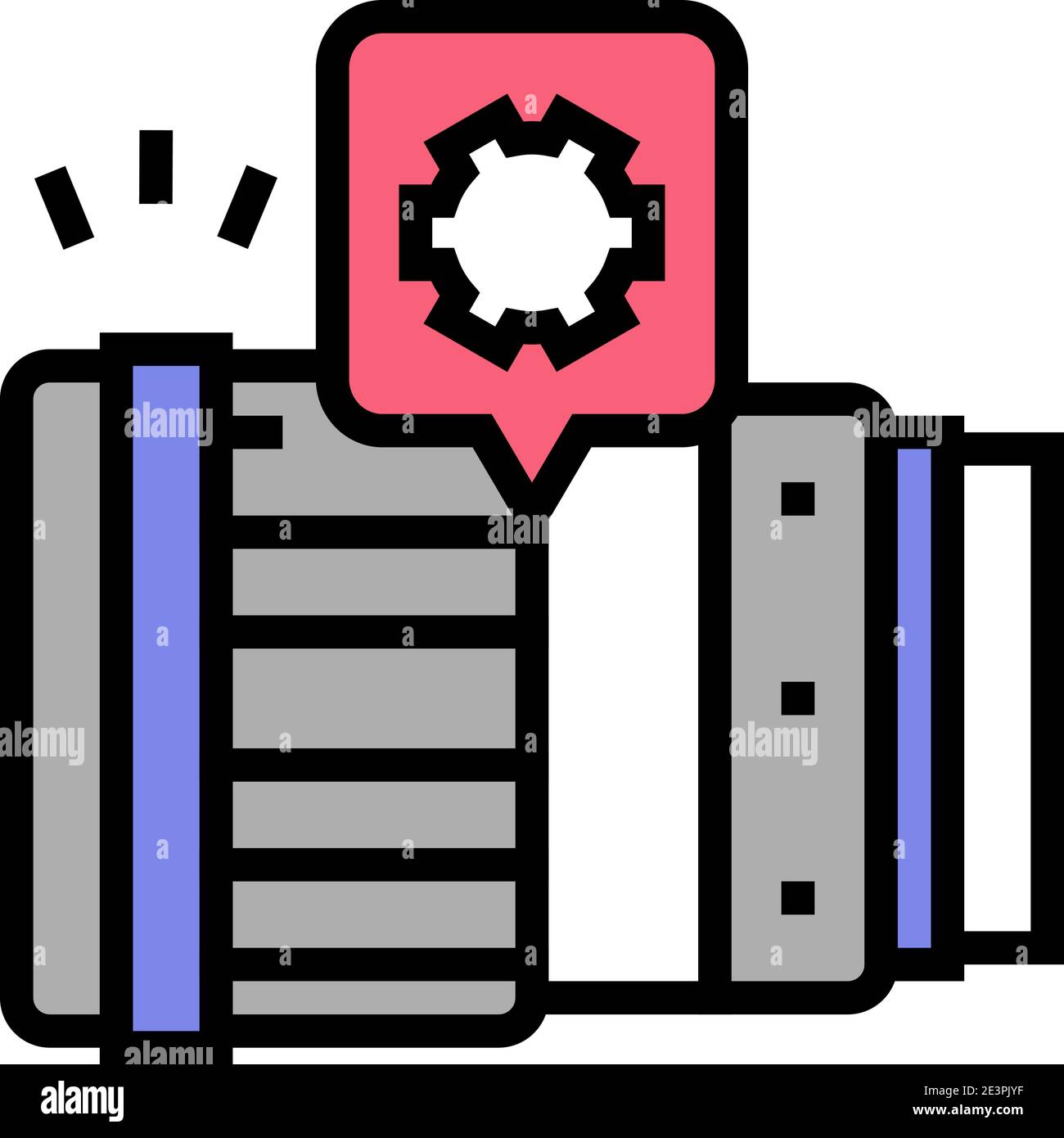 Damaged lens Stock Vector Images - Alamy