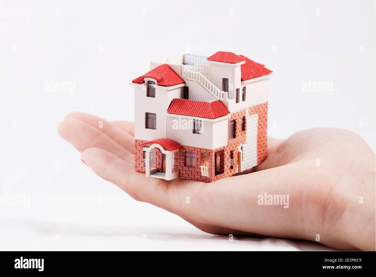 One white house model hi-res stock photography and images - Alamy