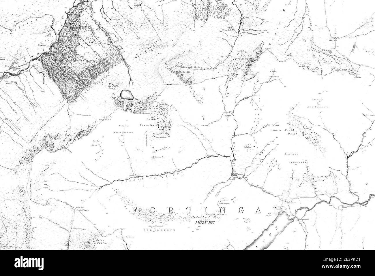 Perthshire map hi-res stock photography and images - Alamy
