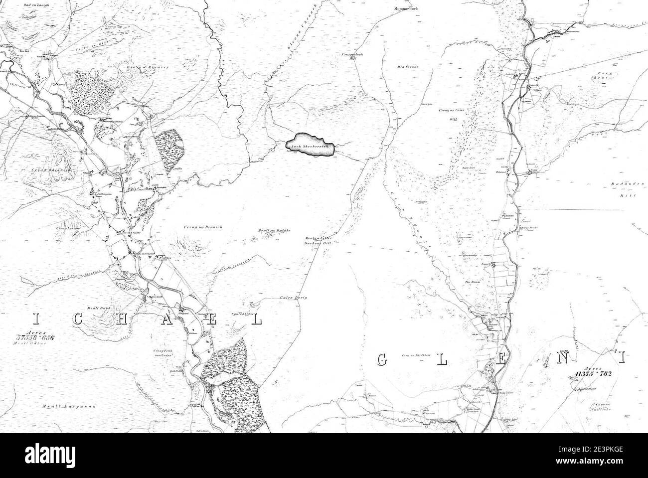 Perthshire Map High Resolution Stock Photography and Images - Alamy