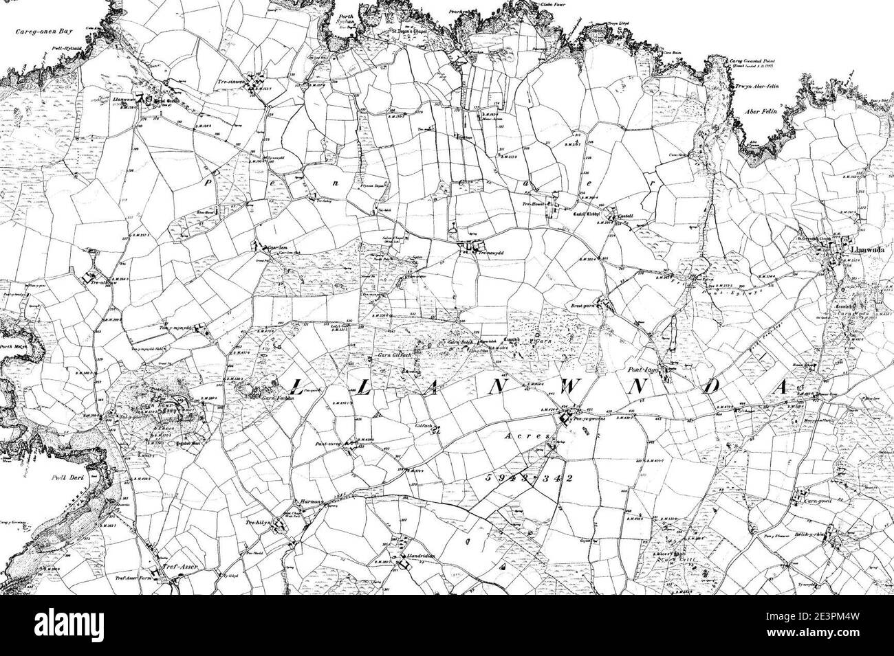 Map of Pembrokeshire OS Map name 004-SW, Ordnance Survey, 1868-1892 ... Map of Pembrokeshire OS Map name 004-SW, Ordnance Survey, 1868-1892 ...