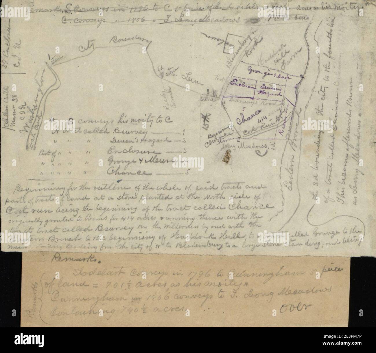 Map of part of northeastern Washington D.C. near Bladensburg Road ...