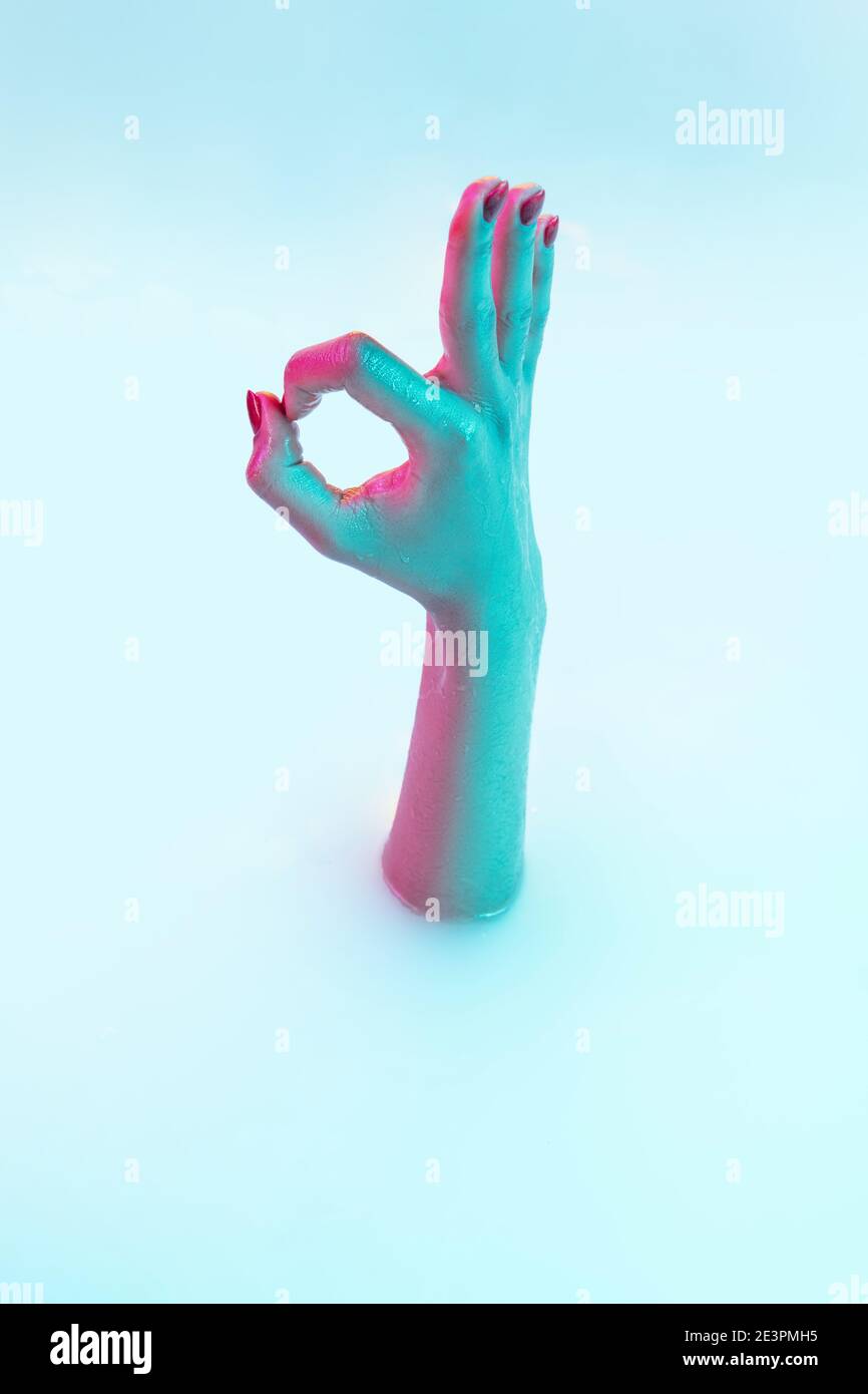 Hand nice day symbol hi-res stock photography and images - Alamy