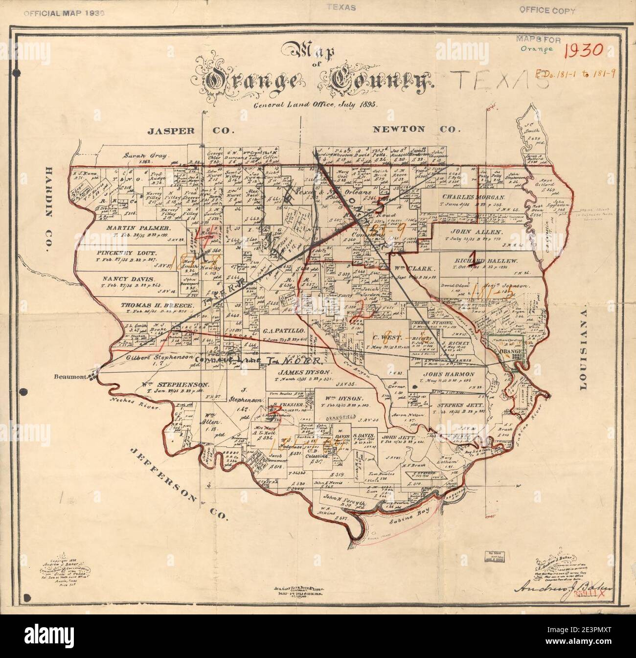 Detailed Map Of Orange County