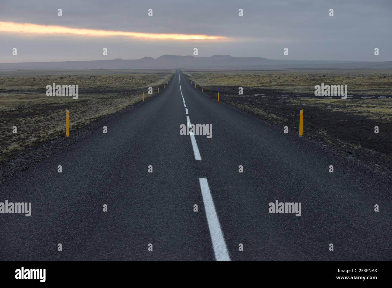 Road through dramatic landscape hi-res stock photography and images - Alamy