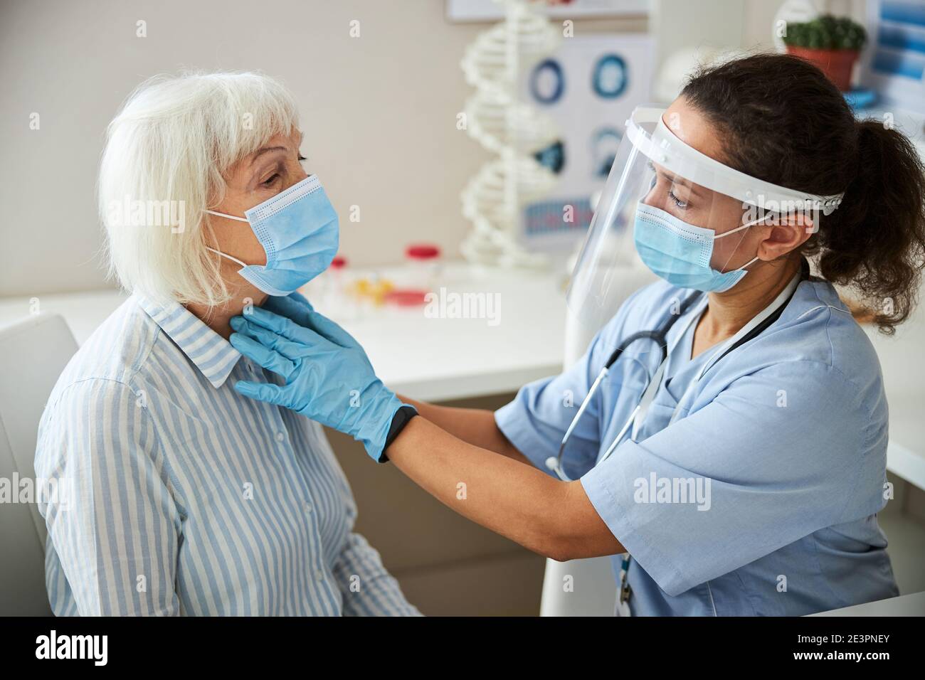 Palpation High Resolution Stock Photography and Images - Alamy