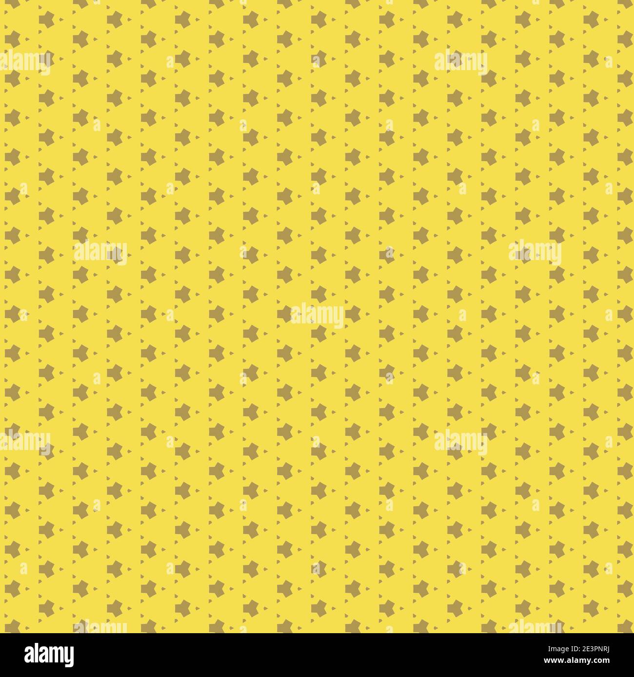 IIllustration with repetitive geometric shapes, trendy color # FFCC66 ...