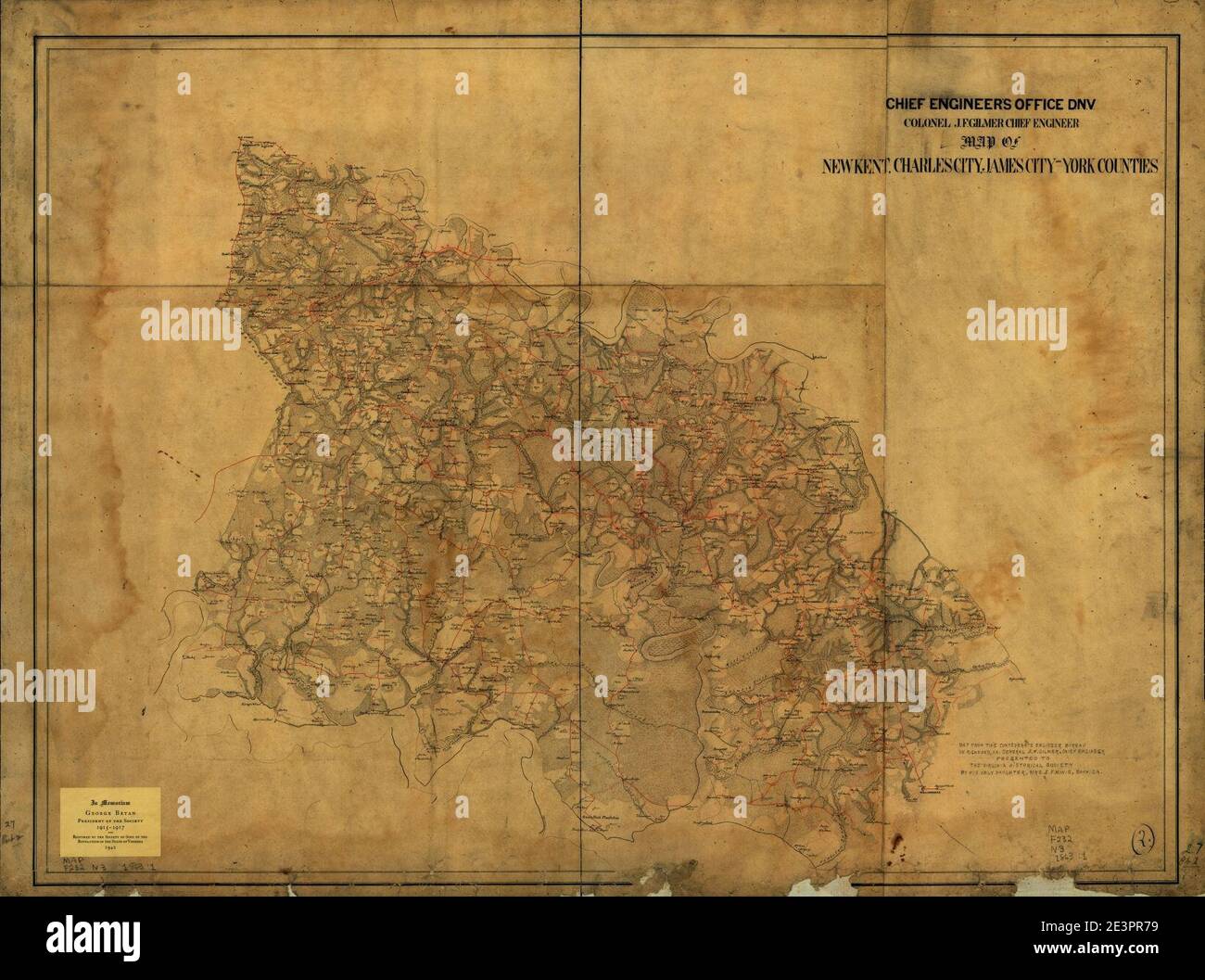 Map of new kent hi-res stock photography and images - Alamy