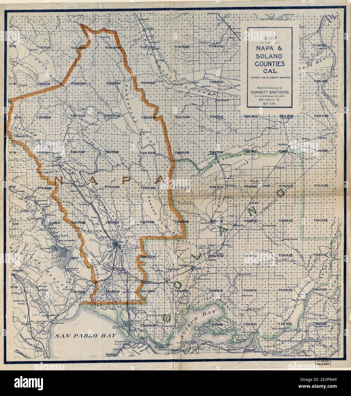Solano Map High Resolution Stock Photography and Images - Alamy