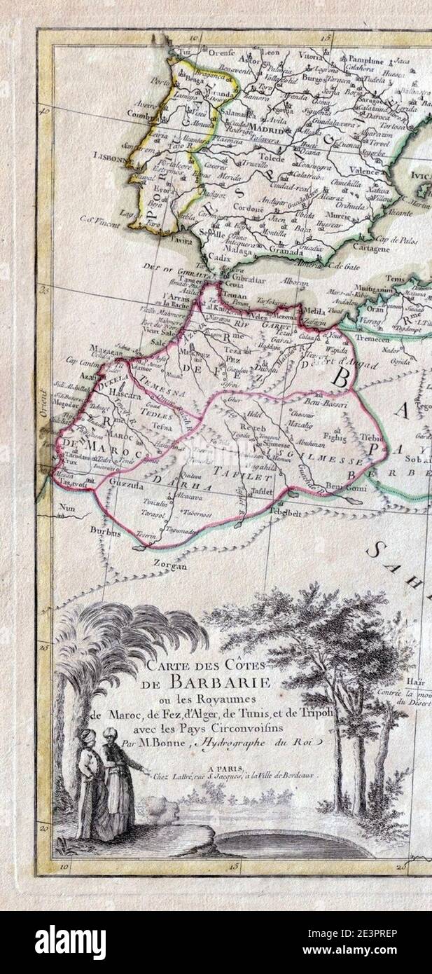 1783 map hi-res stock photography and images - Alamy