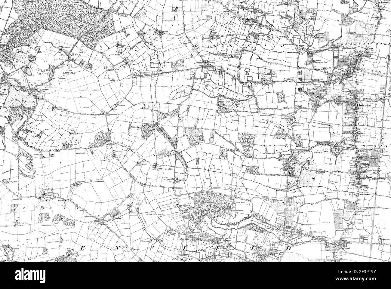 Map middlesex Black and White Stock Photos & Images - Alamy