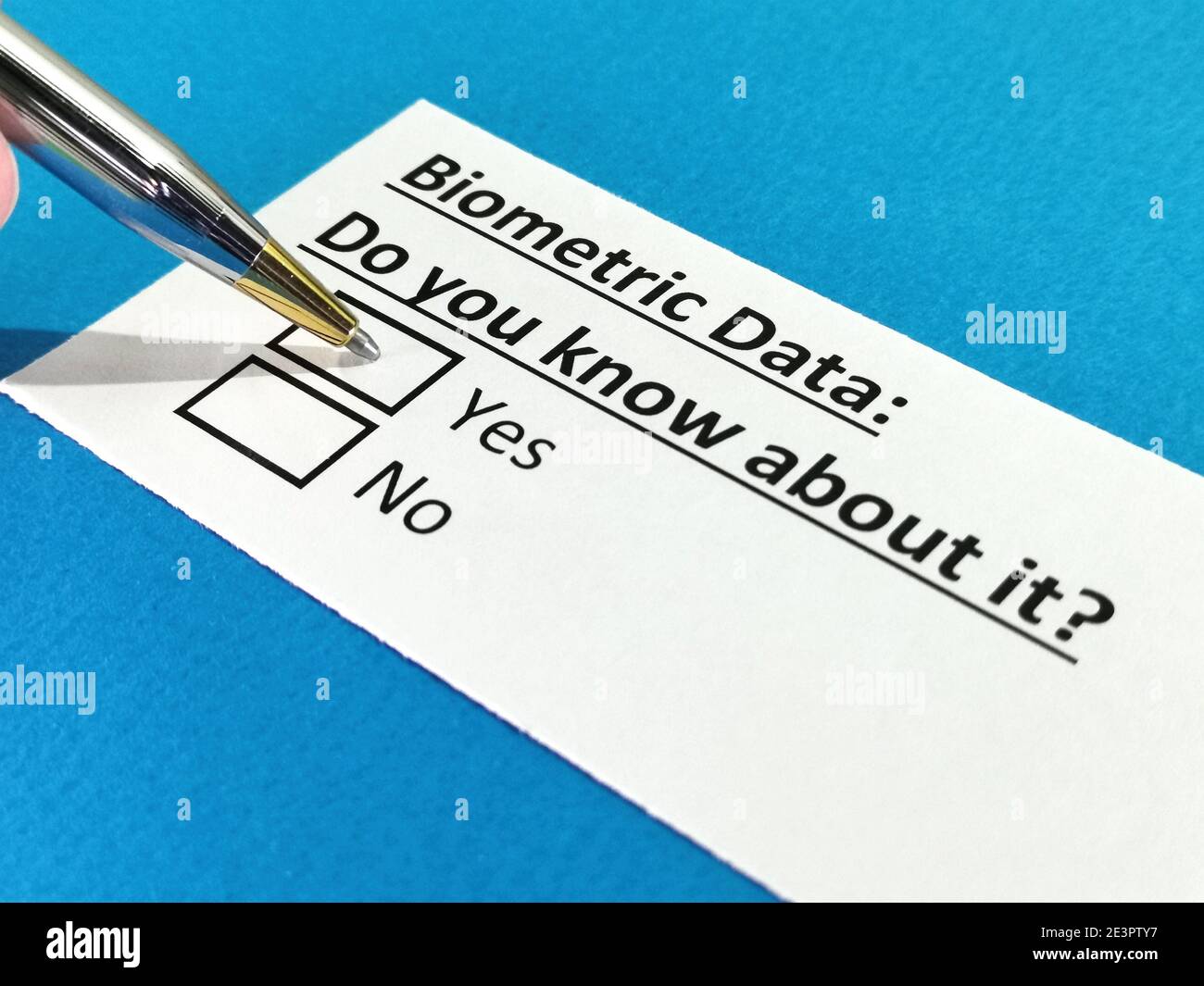 Biometric data hi-res stock photography and images - Alamy