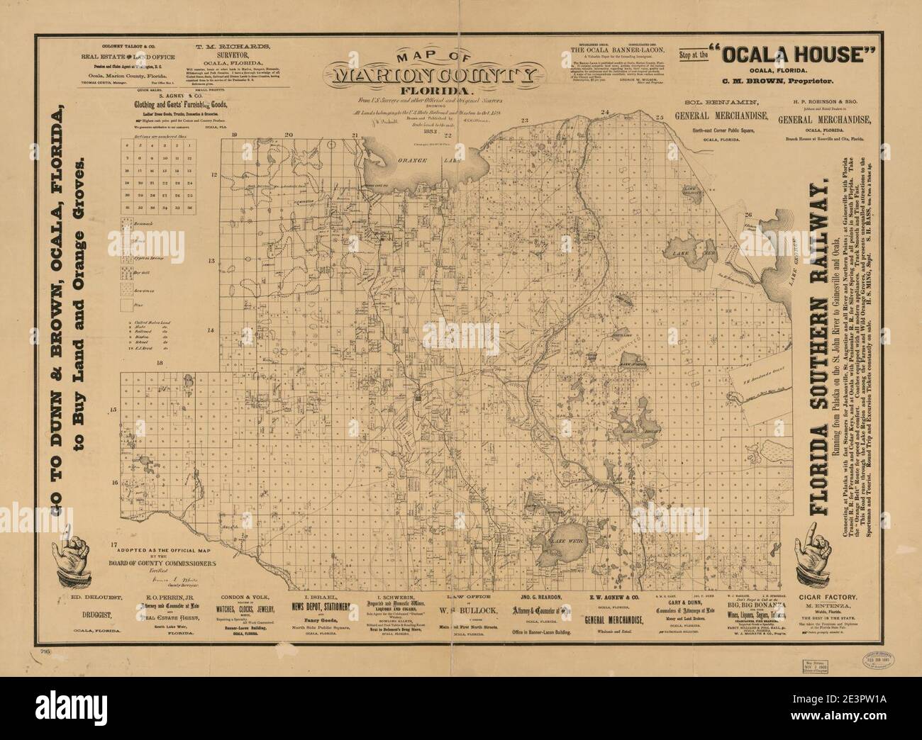 Railroad map u s hi-res stock photography and images - Alamy