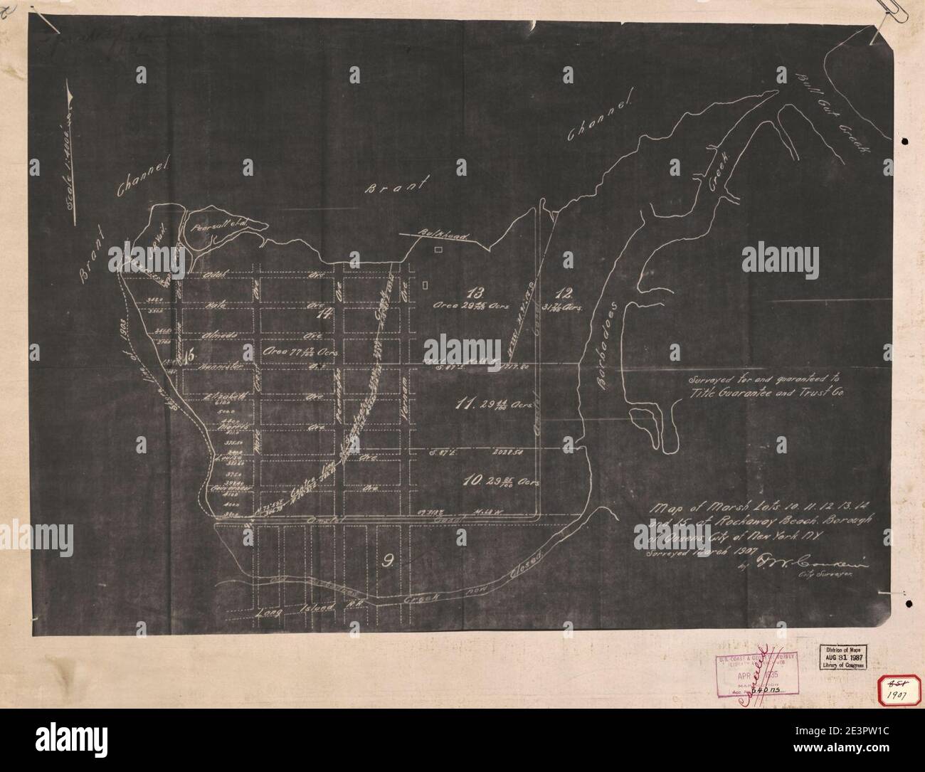 Rockaway beach map hi-res stock photography and images - Alamy