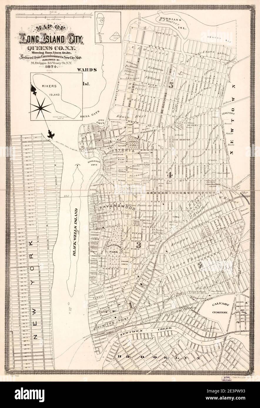 Long Island City Queens Map