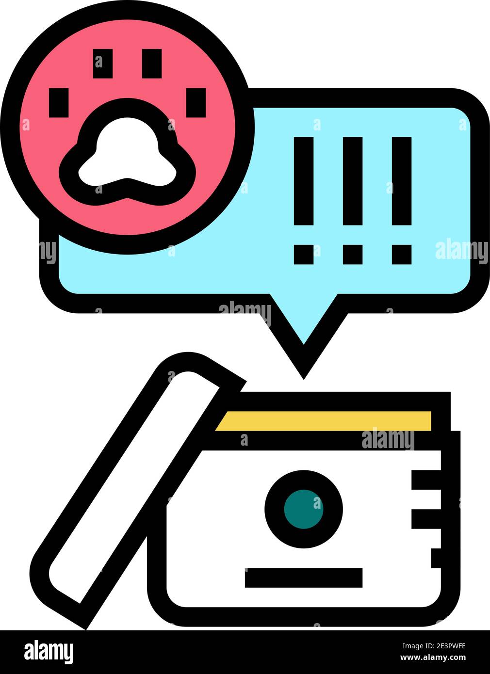 Animal testing cage Stock Vector Images - Alamy