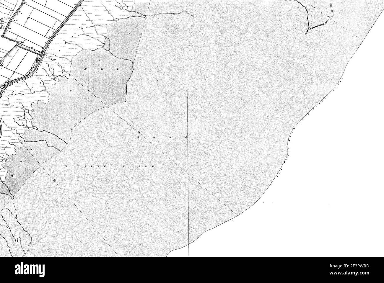 Map of Lincolnshire OS Map name 110-SW, Ordnance Survey, 1886-1897 ...