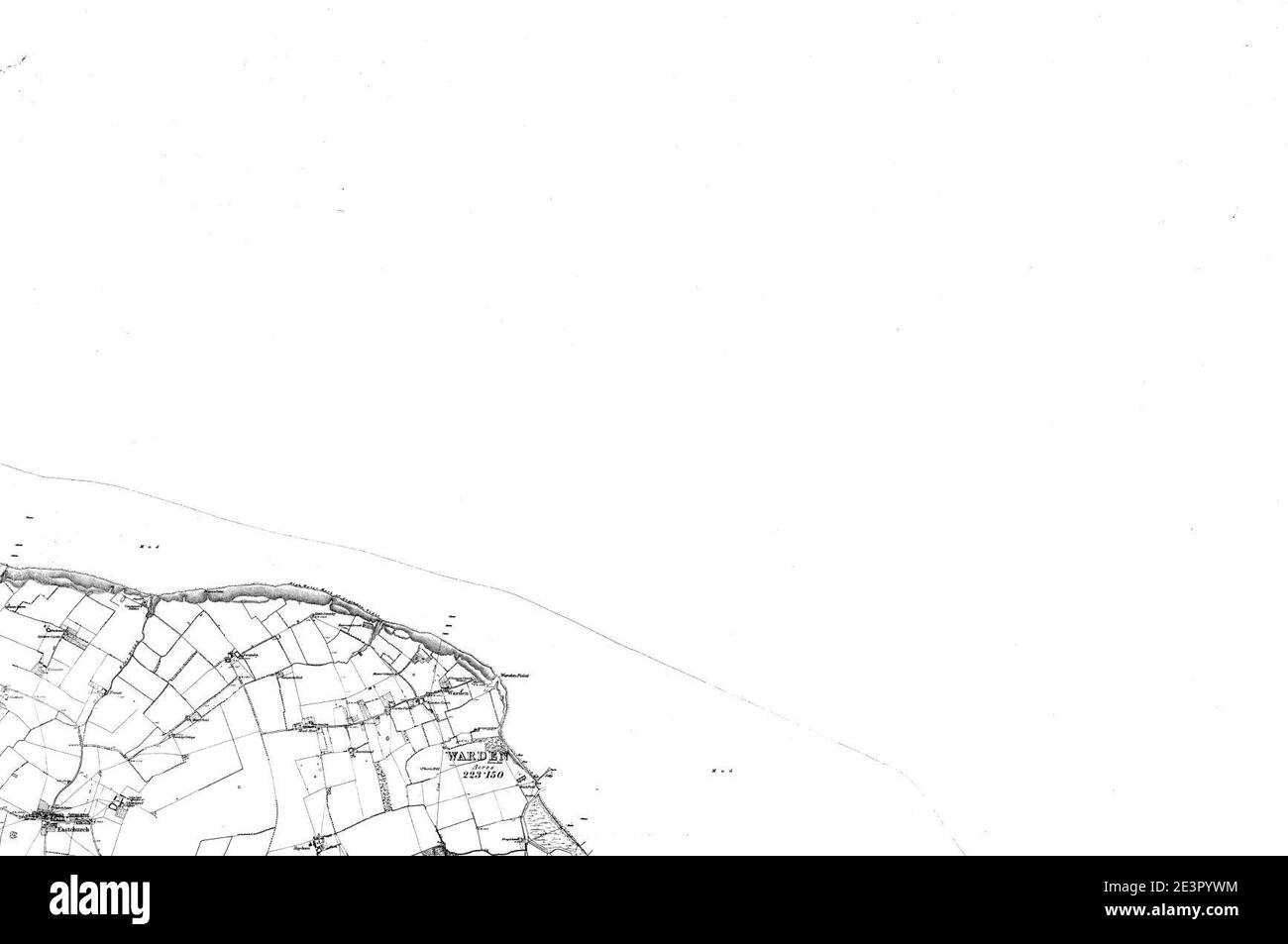 Map of Kent Sheet 014, Ordnance Survey, 1869-1882 Stock Photo - Alamy