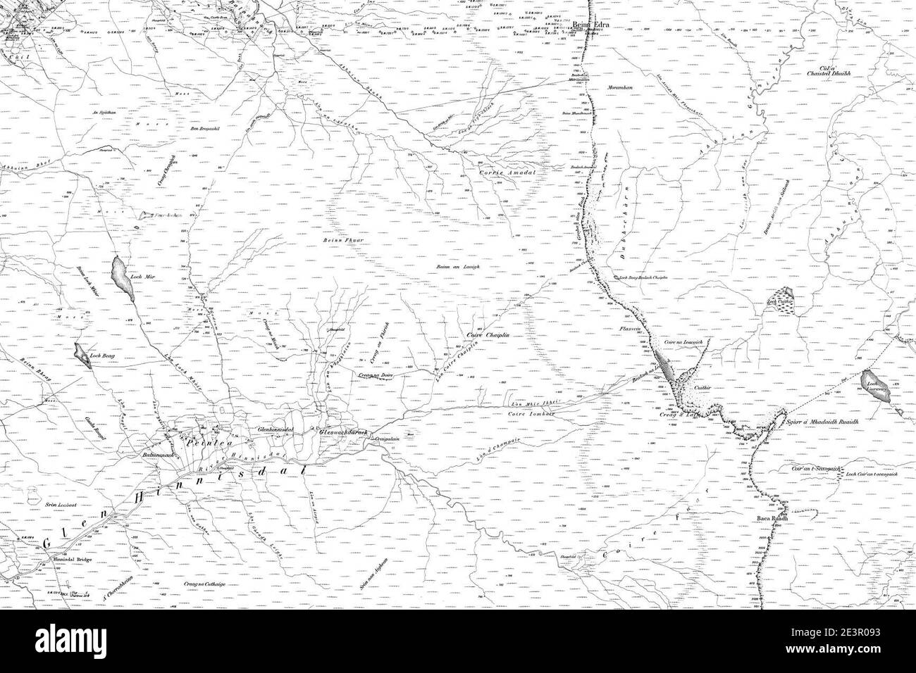 Vintage Map Of The Isle Of Skye High Resolution Stock Photography and ...