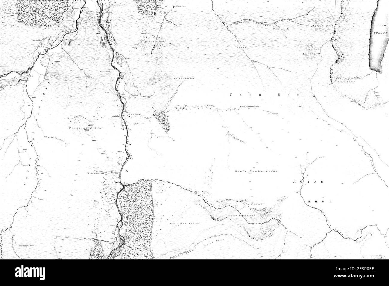 Map of Inverness-shire & Skye Sheet 103, Ordnance Survey, 1872-1881 ...
