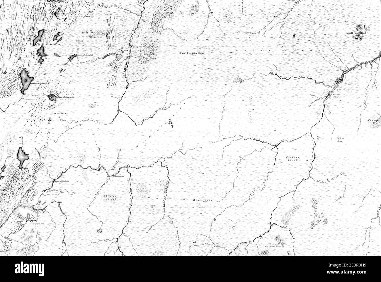 Map of Inverness-shire & Skye Sheet 084, Ordnance Survey, 1872-1881 1 ...