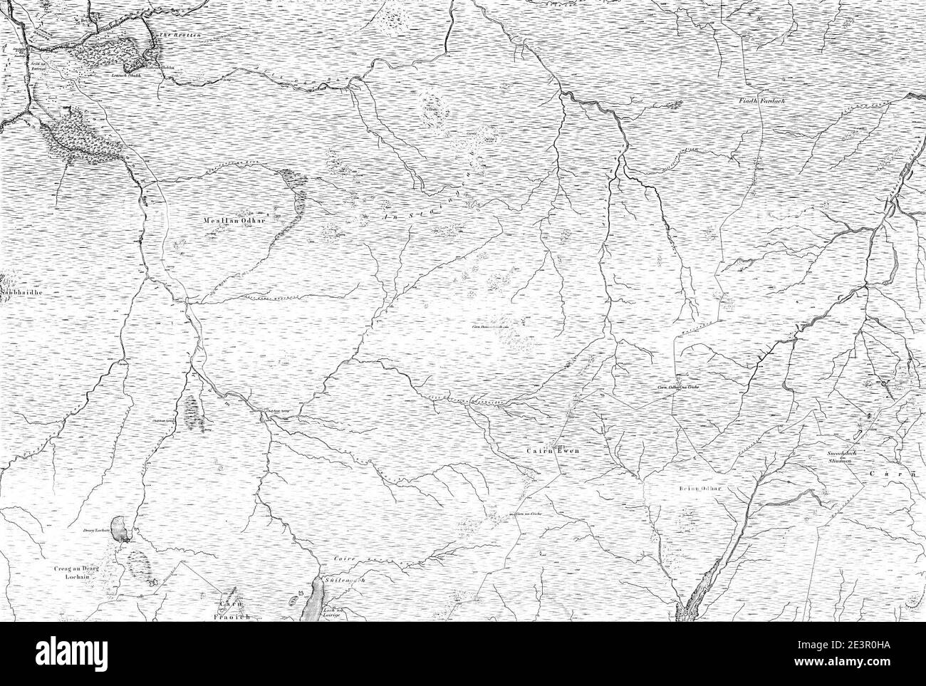 Map of Inverness-shire & Skye Sheet 085, Ordnance Survey, 1872-1881 ...