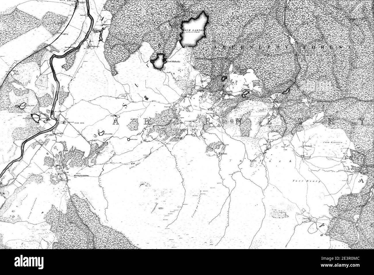 Map of Inverness-shire & Skye Sheet 059, Ordnance Survey, 1872-1881 ...