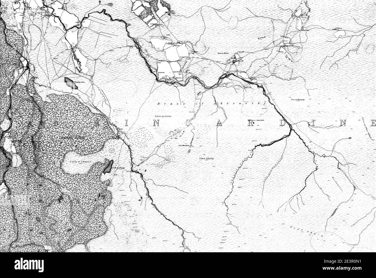 Map of Inverness-shire & Skye Sheet 060, Ordnance Survey, 1872-1881 ...
