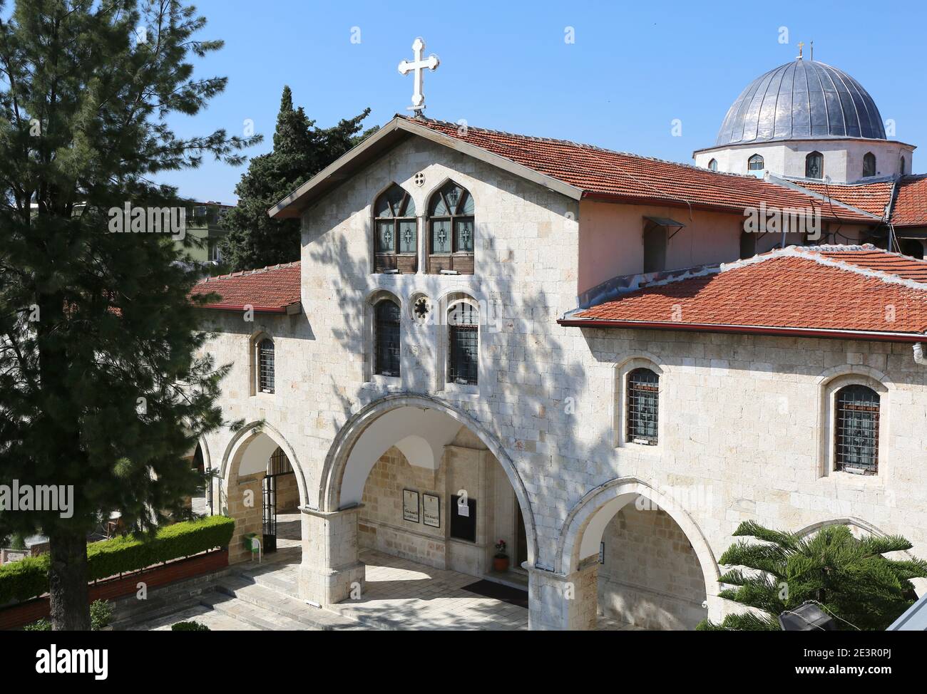 Greek Orthodox Church Building in Antakya,Turkey Stock Photo - Alamy
