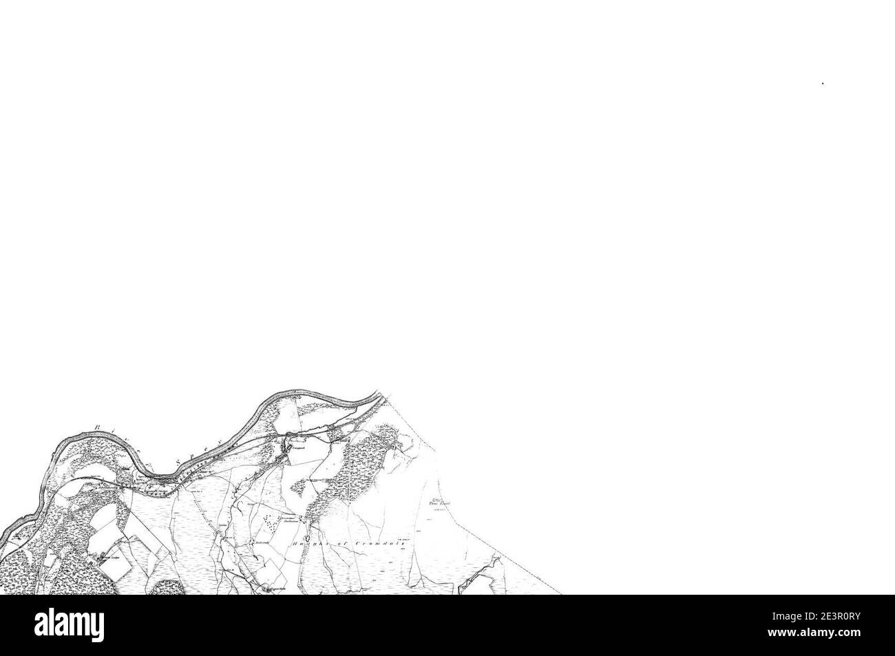 Map of Inverness-shire & Skye Sheet 035, Ordnance Survey, 1872-1881 2 ...