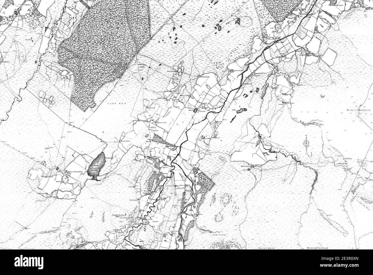 Map of Inverness-shire & Skye Sheet 020, Ordnance Survey, 1872-1881 ...