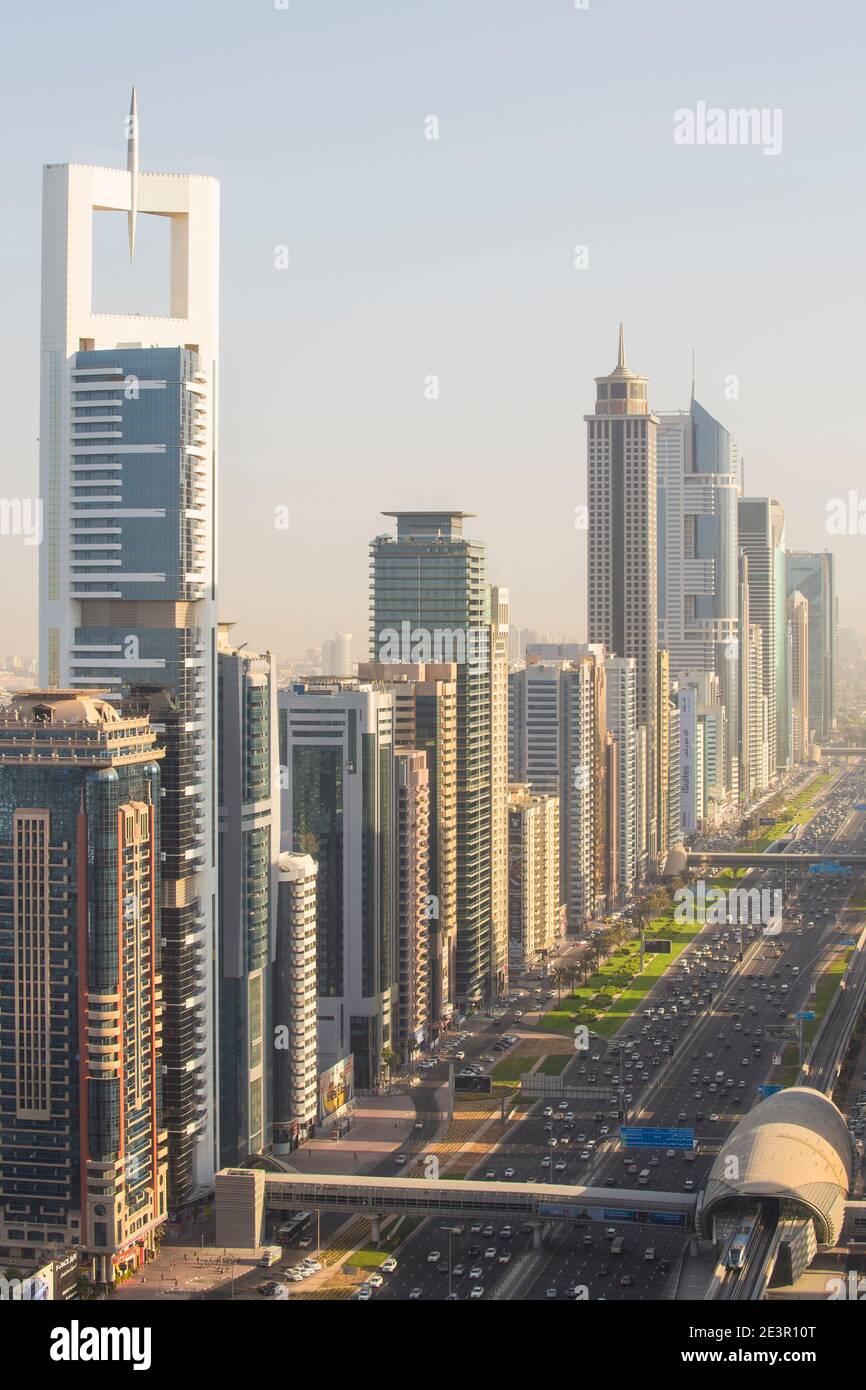Sheikh zayed rd highway hi-res stock photography and images - Alamy