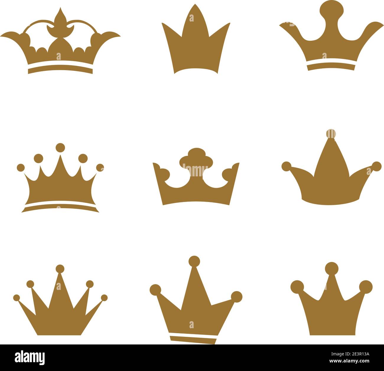 Queen Gold Crown Vector Gold Queen Crown Images – Browse 138,083