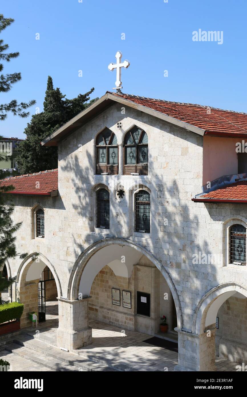 Greek Orthodox Church Building in Antakya,Turkey Stock Photo - Alamy