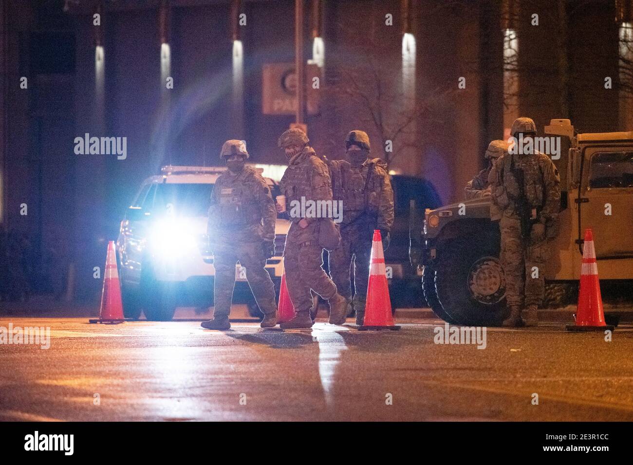 2021 inauguration police hi-res stock photography and images - Alamy