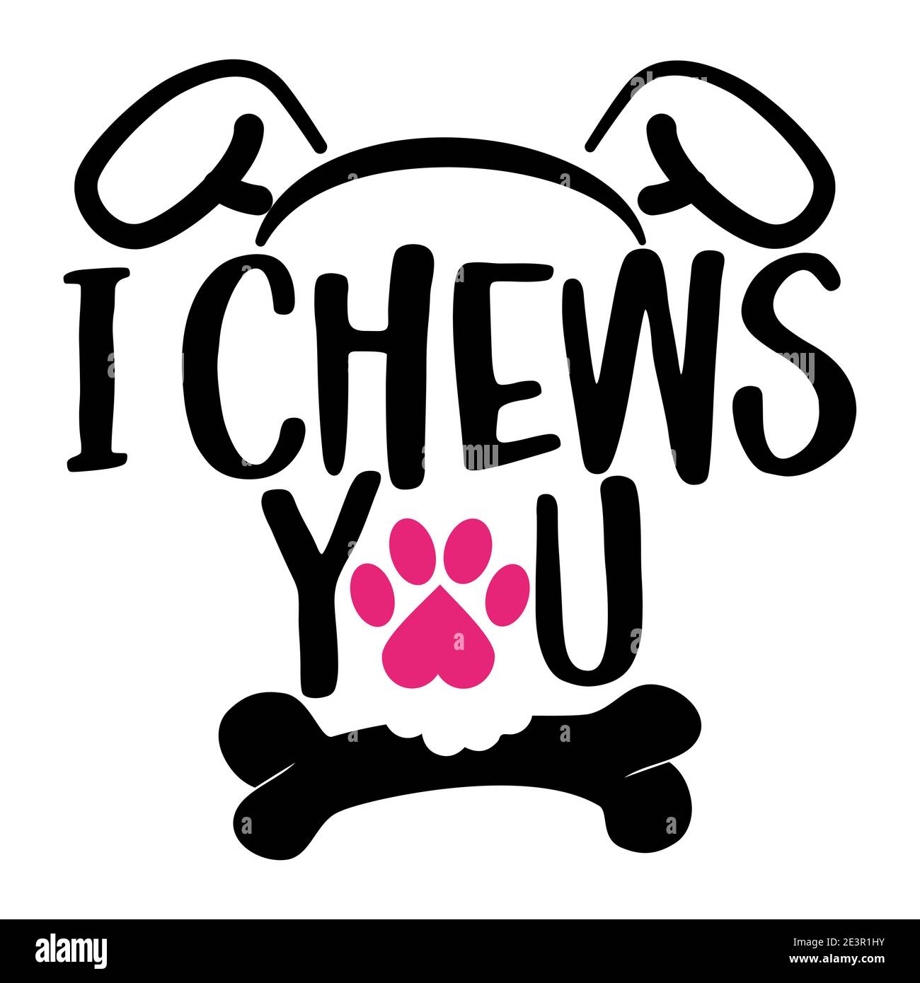 Canine chews Stock Vector Images - Alamy