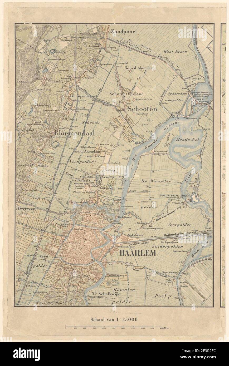 Map of haarlem hi-res stock photography and images - Alamy
