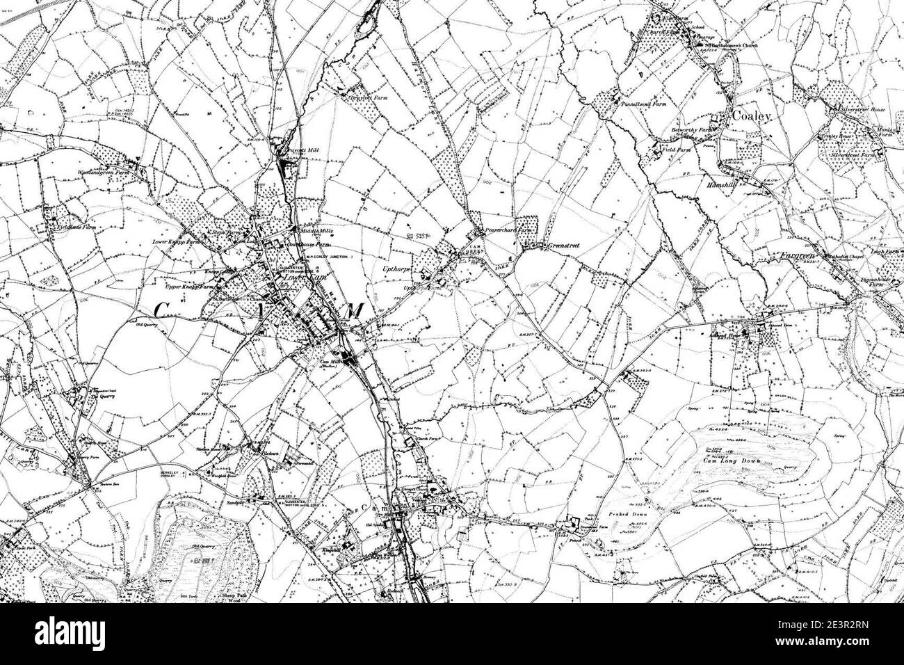 Map of Gloucestershire OS Map name 048-SE, Ordnance Survey, 1884-1894 ...