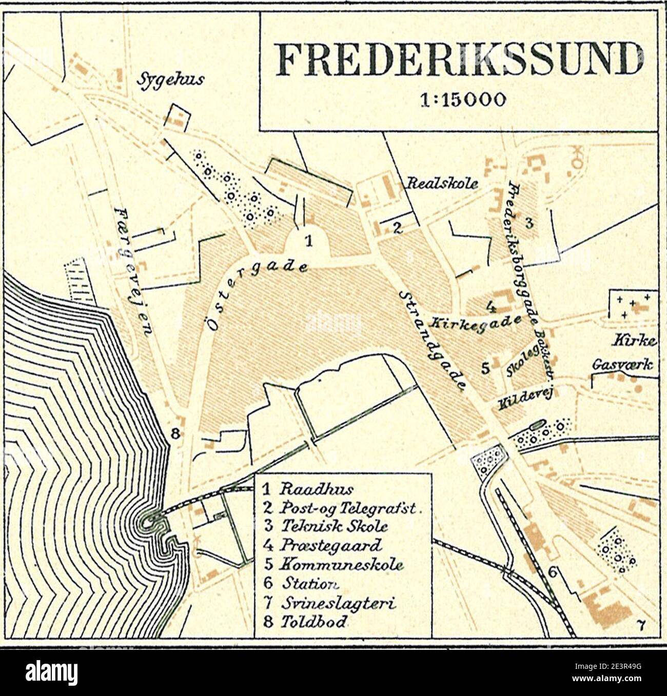 Map of frederikssund hi-res stock photography and images - Alamy