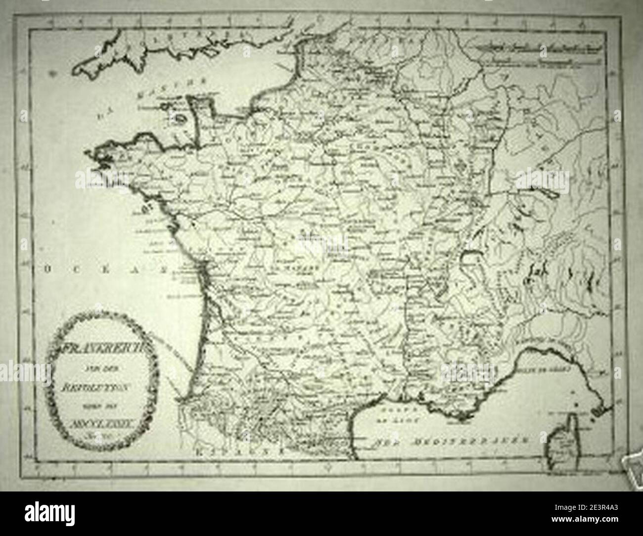 Map Of France 1789 High Resolution Stock Photography and Images - Alamy