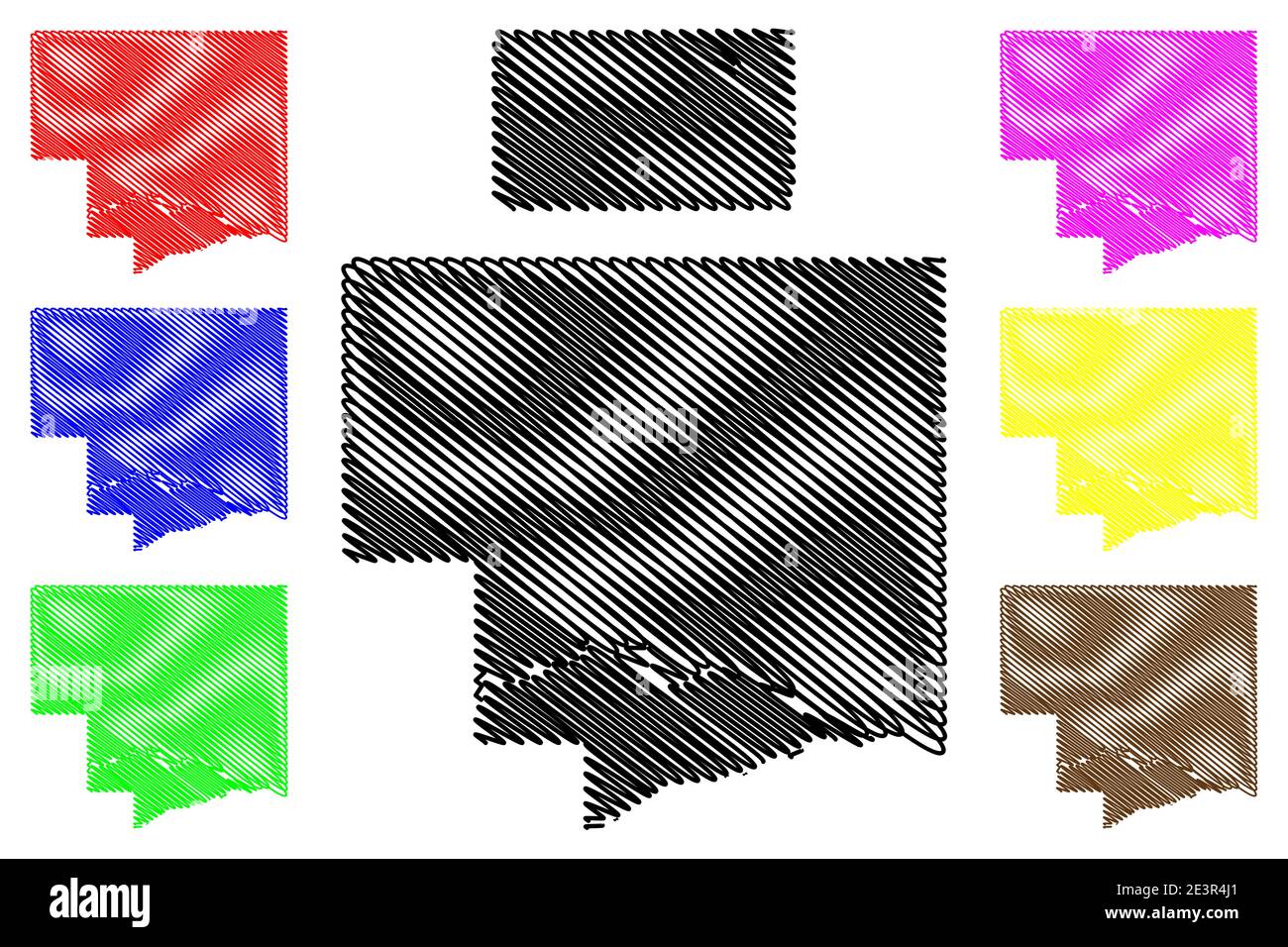 Scotts Bluff and Platte County, Nebraska (U.S. county, United States of ...