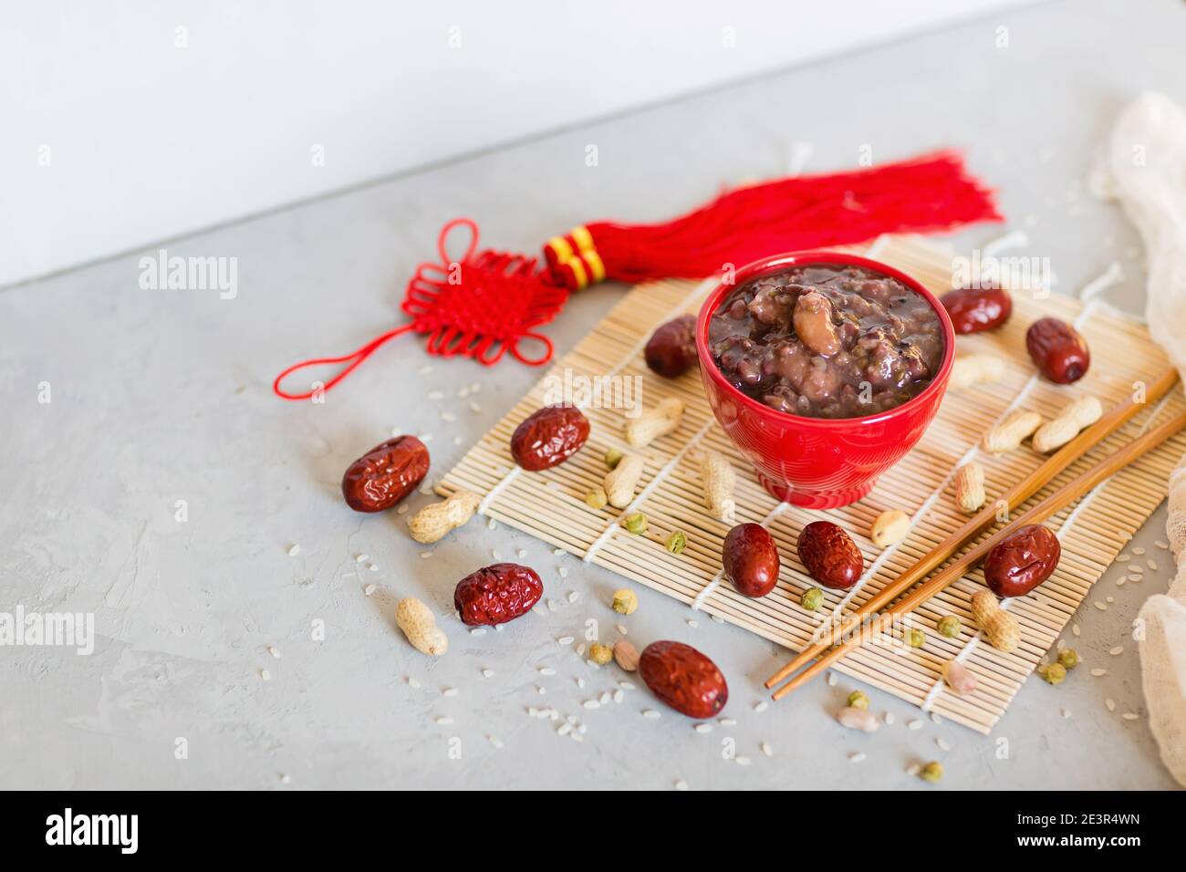Chinese traditional food, Laba porridge. Breakfast cereals, healthy ...