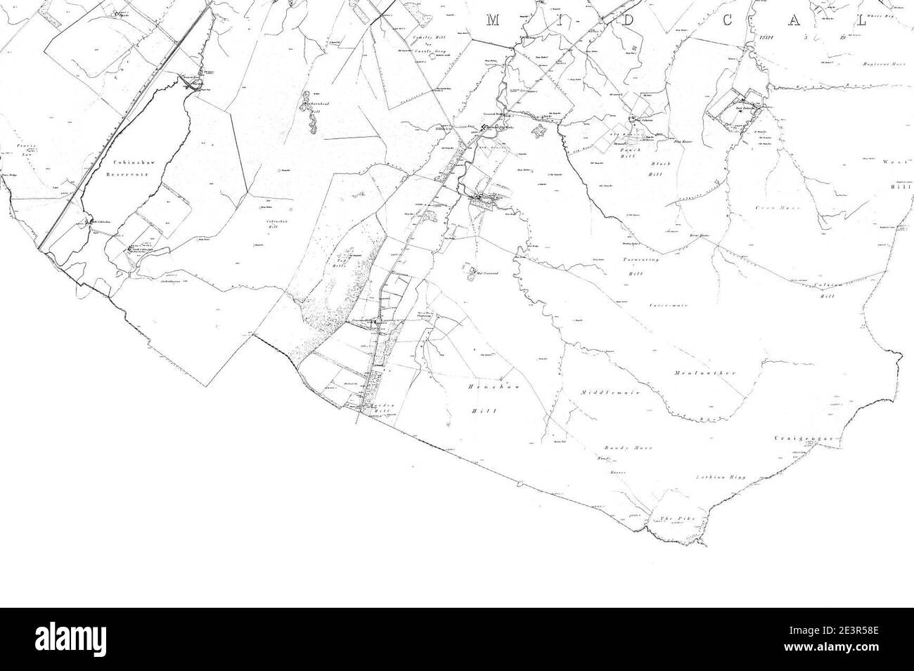 1853 map Cut Out Stock Images & Pictures - Alamy